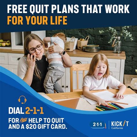 Quitting Isnt Easy But 211 And Kick It California Can Help When Life