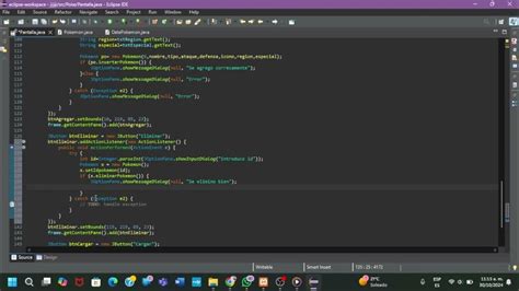 Crud Pokemon En Java Eclipse Youtube