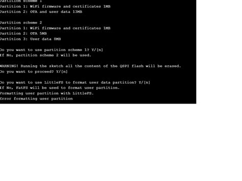 Qspi Error Format Littlefs Opta Arduino Forum