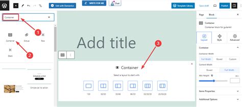 Gutenkit Container Block