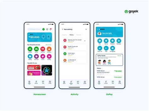 Gojek Ui Ux Redesign By Don Ario On Dribbble