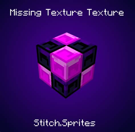 Missed Missing Texture Texture So I Textured The Missing Texture Texture Rminecraft