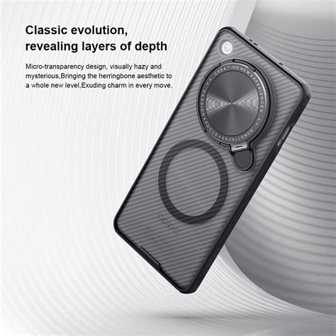 Nillkin Clear Magnetic Case For Oppo Find X8 Pro Phone Case Lens Flip Cover Protective Cover