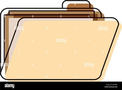 Folder File Vector Illustration Stock Vector Image And Art Alamy