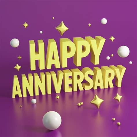 Premium Photo A Purple Background With Yellow Letters That Say Happy