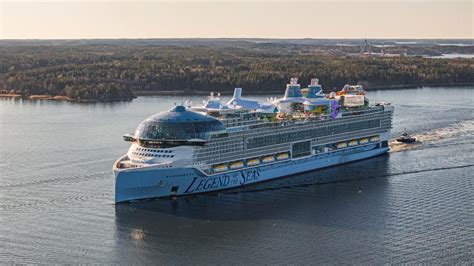 Royal Caribbeans Legend Of The Seas Sets Sail On Sea Trials In