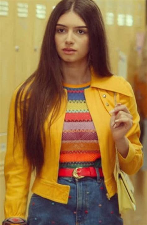 Ruby Matthews Sex Education Mimi Keene Floral Bomber Jacket
