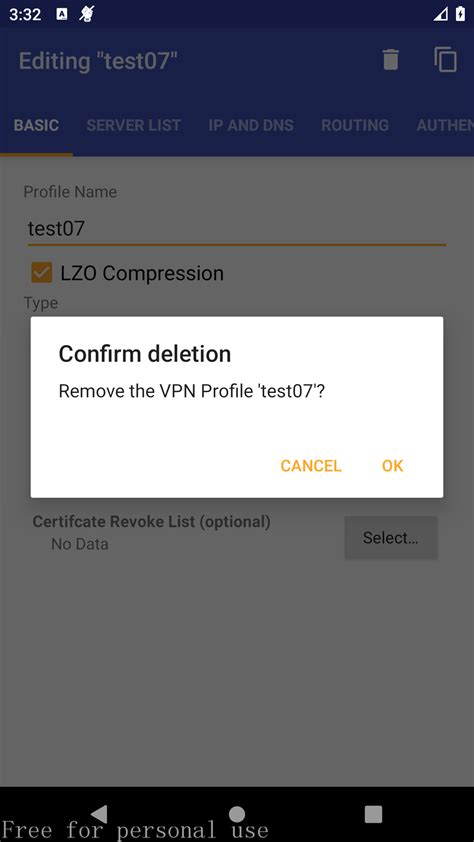 New VPN Delete VPN Dialogs Disappear In Profile List When Rotating Device Issue 1576
