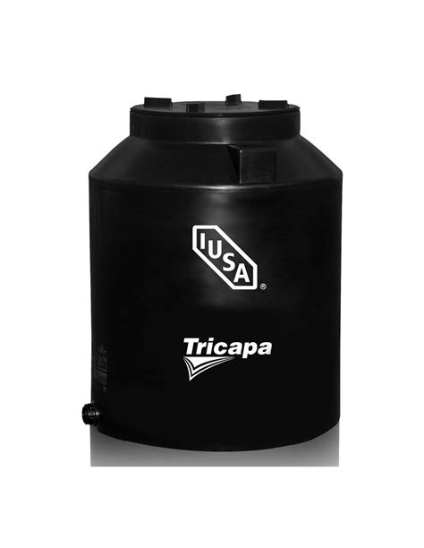 Tinaco Iusa Tricapa Negro Con Accesorios 1 100 Litros Tinacos De Venta