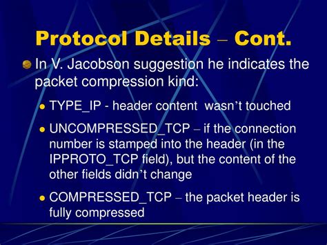 Ppt Tcp Ip Header Compression For Satellite Environment Powerpoint