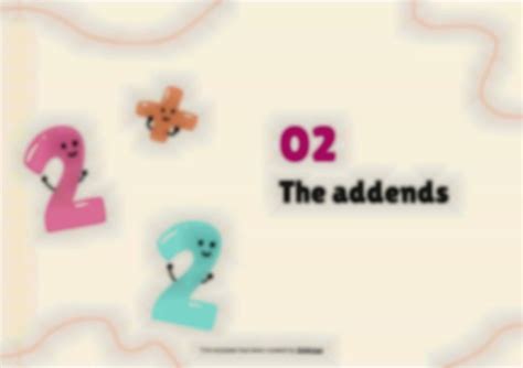 Addition And Subtraction Presentation