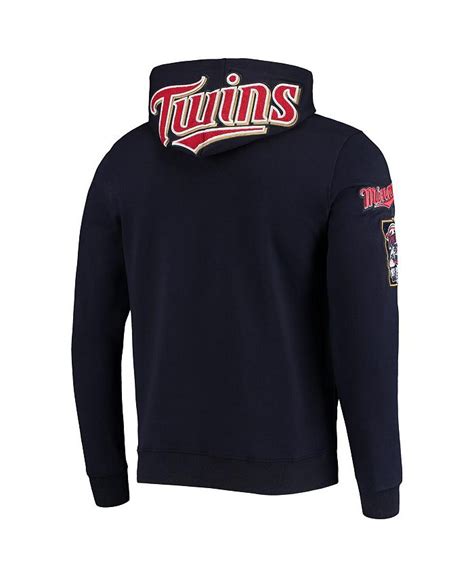Pro Standard Mens Navy Minnesota Twins Team Logo Pullover Hoodie Macys
