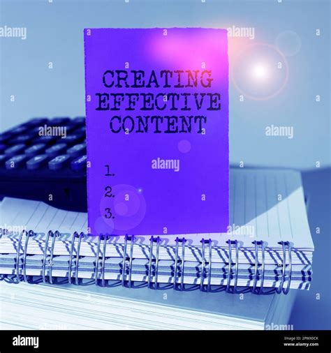 Text Caption Presenting Creating Effective Content Concept Meaning