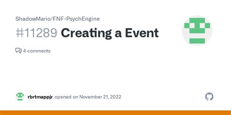 Creating A Event · Issue 11289 · Shadowmariofnf Psychengine · Github