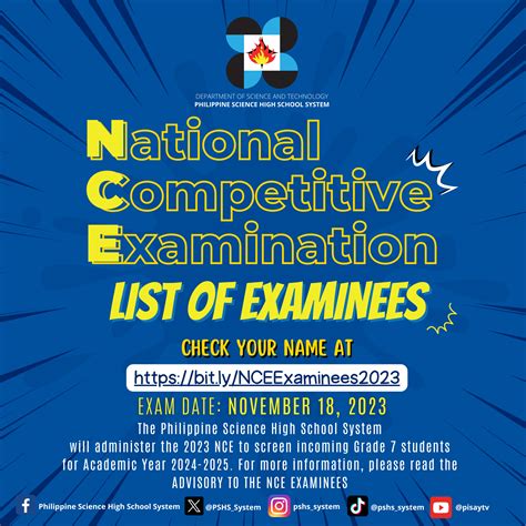 Pshs System Releases List Of Nce Race 2021 Results Philippine Science High School System