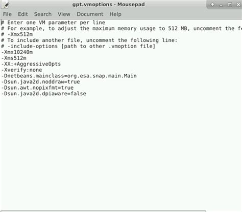 gpt and snap performance parameters exhaustive manual needed snap