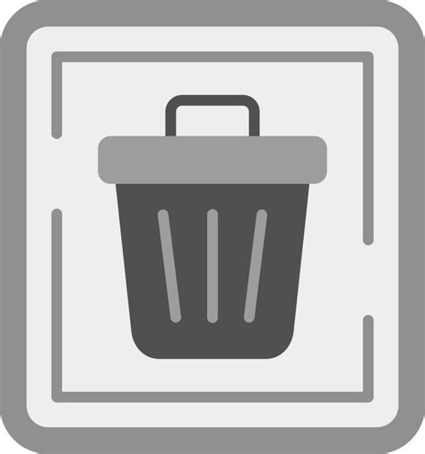 Trash Sign Vector Icon 32712460 Vector Art At Vecteezy