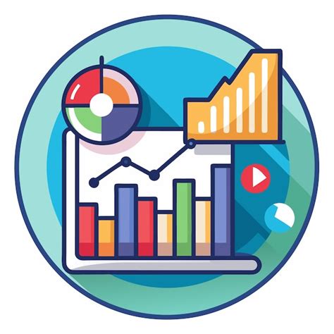 Premium Vector Statistics Icon Collection Vector And Illustration Containing Graph