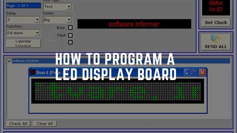 How To Program A LED Display Board A Step By Step Process NSELED