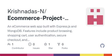 github krishnadas n ecommerce project fstore an ecommerce web app