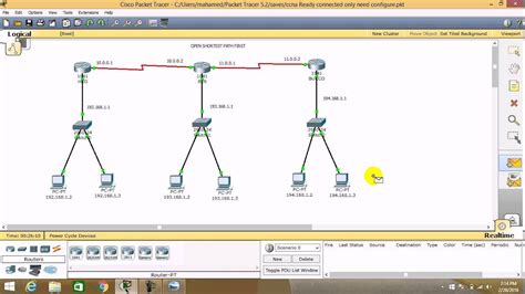 Ccna Routing And Switching Ospf Configuration Youtube