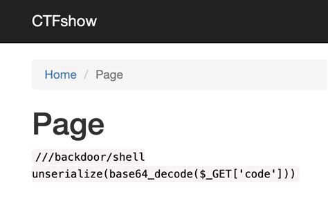 反序列化 差分析web267 Yii 框架 Cve 《ctf Show》 极客文档
