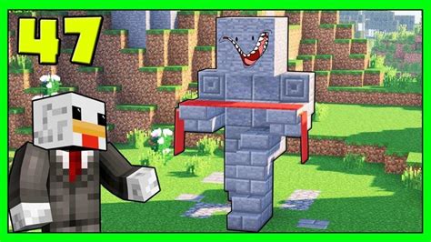 Minecraft Vanilla La Statua 47 Youtube Minecraft Minecraft Birthday Art