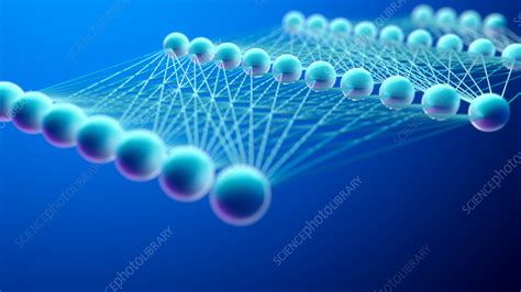 Ai Neural Network Topology Conceptual Illustration Stock Image F042 5490 Science Photo
