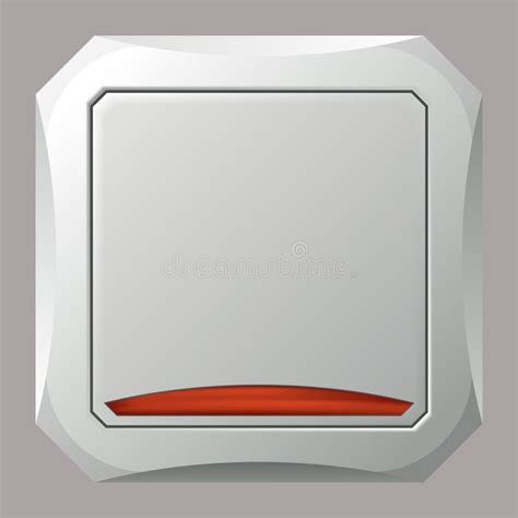 realistic switcher icon home buttons plastic light toggle interior