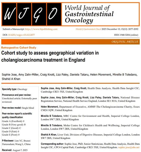 Health Data Insight Cic On Linkedin Cholangiocarcinoma Cancerdata