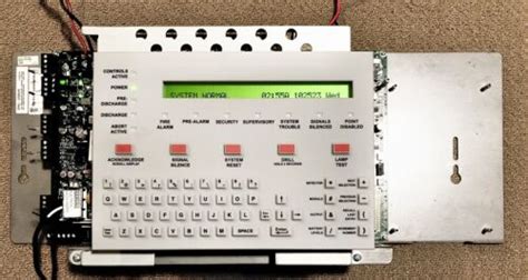 Display In Great Notifier Cpu320sys Fire Alarm System