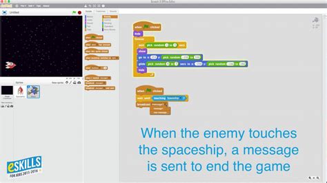How To Make A Space Game With Scratch Youtube
