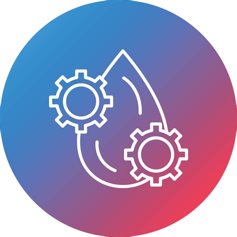 Lubricant Line Gradient Circle Background Icon 16859687 Vector Art At Vecteezy