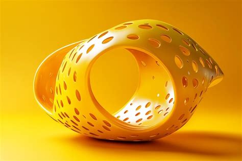 Contemporary 3d Shapes With Dynamic Fluid Flow Premium Ai Generated Image