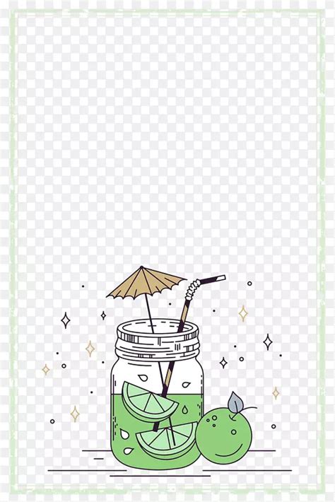 清爽夏日小清新装饰边框png图片素材下载图片编号ypangjwq 免抠素材网