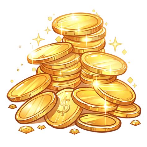 Monedas De Dibujos Animados