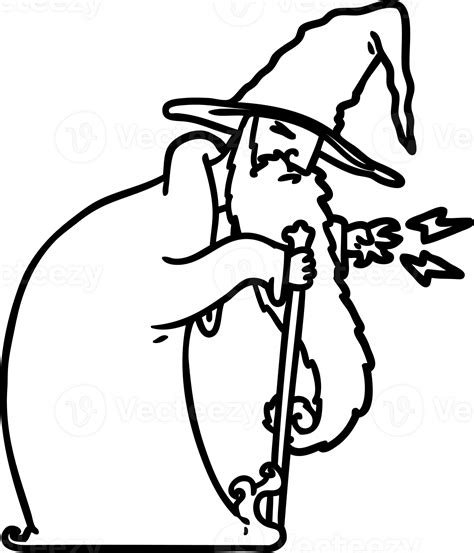 Cartoon Wizard Icon 40829210 Png