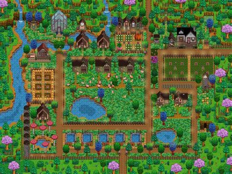 Meadowlands Farm In 2024 Stardew Valley Layout Stardew Valley