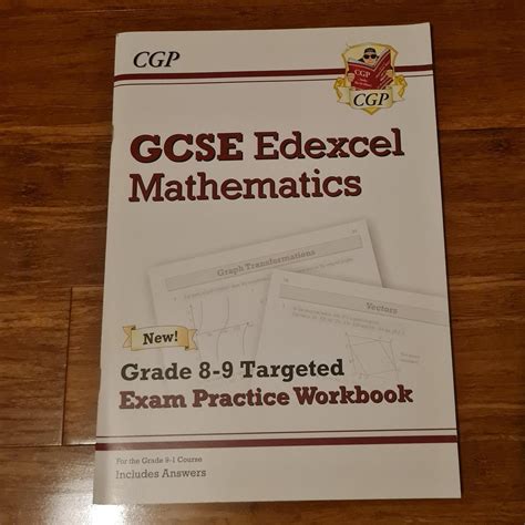 GCSE Edexcel Mathematics Exam Practice Workbook Depop