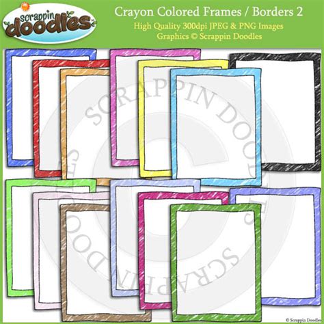 Crayon Borders