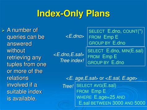 Ppt Db Performance Tuning Using Indexes Powerpoint Presentation Free