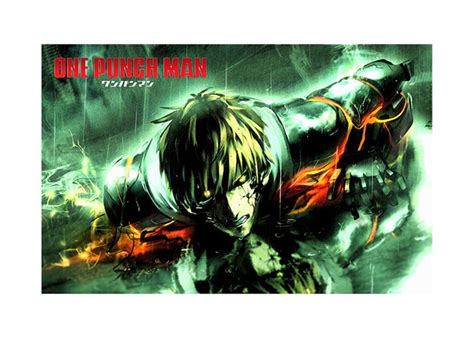 Genos One Punch Man Poster One Punch Man Walls Gr