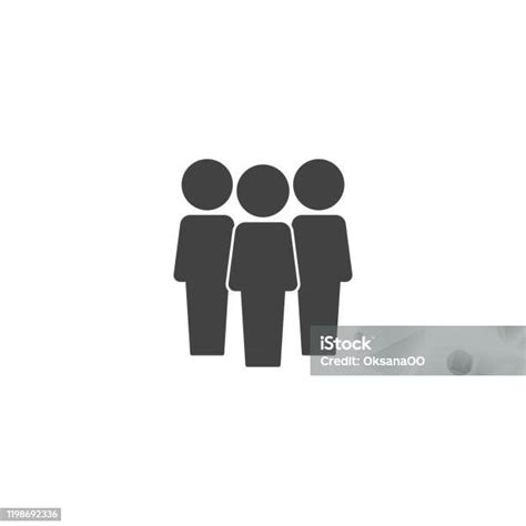 벡터 사람 아이콘입니다 사람들은 흰색 고립 된 배경에 상호 작용 기호를 채팅 개념에 대한 스톡 벡터 아트 및 기타 이미지