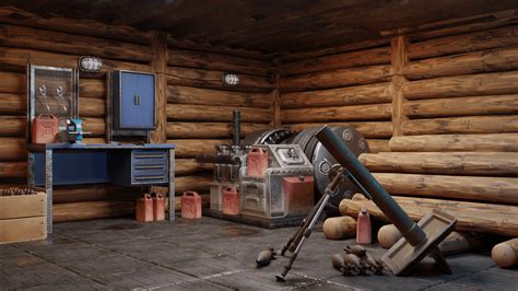 Perfectly Fire Safe Chemfuel Generator Room Blender R Rimworld