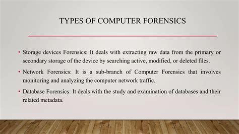 Computer Forensics 1pptx Technology And Computing