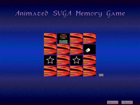 The Animated Super Vga Memory Game Game At