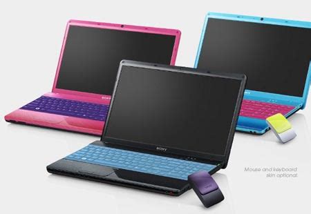 Colorful Sony Vaio E Series Gadgetsin