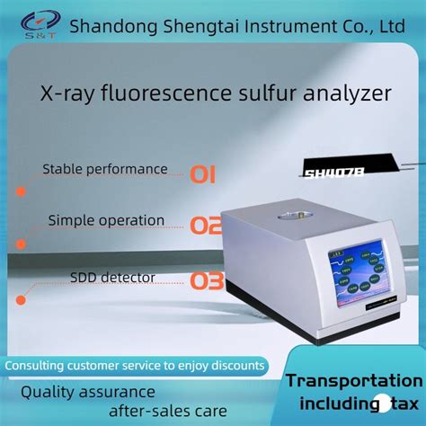 X Ray Fluorescence Sulfur Analyzer American National Standard