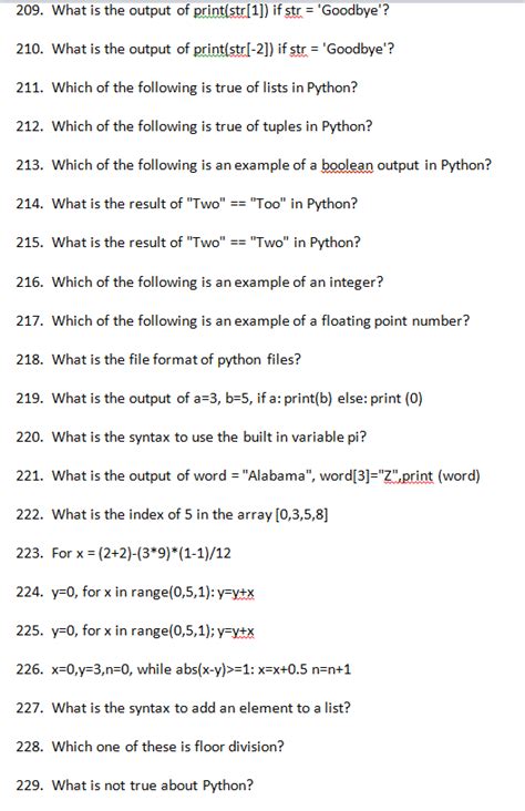 Solved 209 What Is The Output Of Print Str[1] If