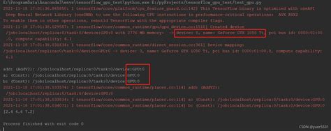 win10安装cuda、cudnn，并测试tensorflow是否开启了gpu加速 如何判断tensorflow cudnn正确打开 csdn博客